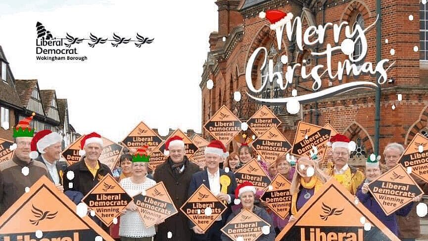 Merry Christmas from the campaign trail - Wokingham Liberal Democrats